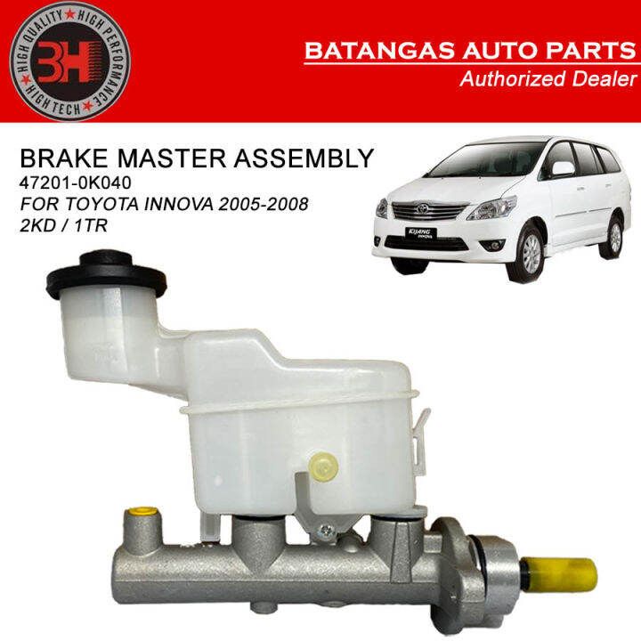 BRAKE MASTER ASSEMBLY for Toyota Innova 2KD /1TR 2005-2008 Part No ...