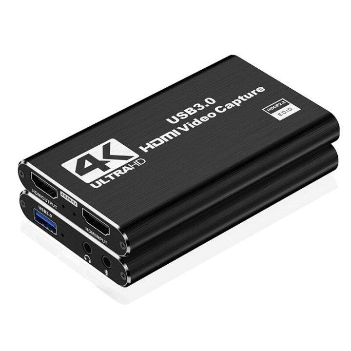 USB 3.0 4K 1080P 60hz Pass Through Video Capture Card HDMI Game ...
