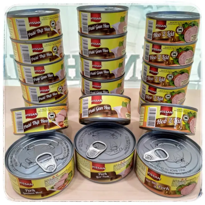 Pate Gan Heo / Pate Thit Heo / Heo 2 Lat Vissan - Pork Liver Paste ...