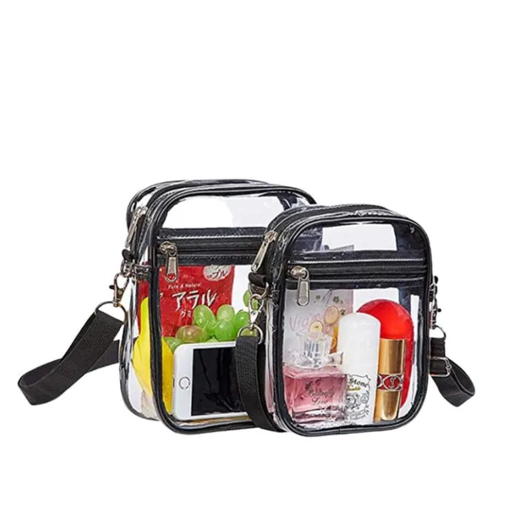 Transparent Crossbody Bag Clear Stadium Bag Transparent Crossbody Bags ...