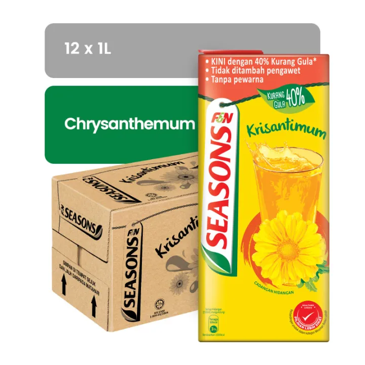 SEASONS Chrysanthemum 1L X 12 | Lazada