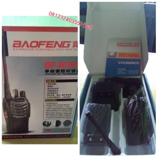 Ht Baofeng Bf-888S | Lazada Indonesia