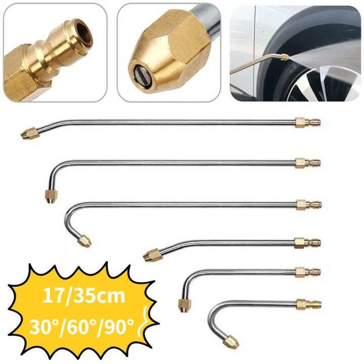 High Pressure Car Washing Extension Wand Rod Nozzle Semprotan Cuci ...
