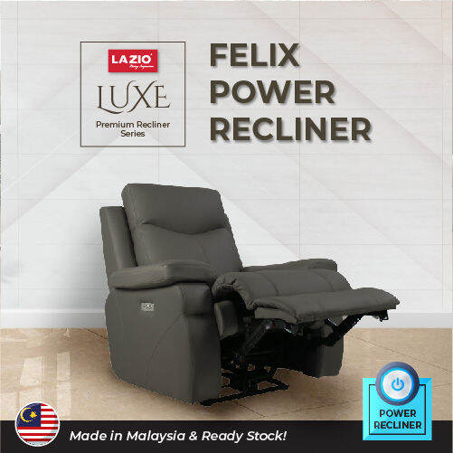 [PRE ORDER] [Local Seller] Lazio Sofa Felix Berry Leather Electric ...
