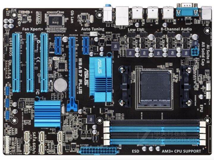 original motherboard for ASUS M5A97 PLUS Socket AM3 DDR3 boards USB2.0 ...