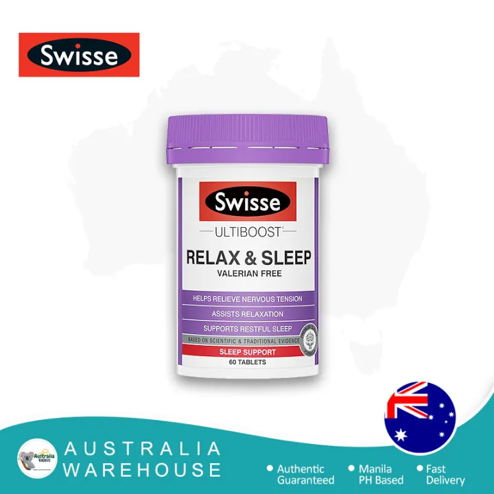 Swisse Ultiboost Relax & Sleep 60 Tablets. Australia Warehouse | Lazada PH