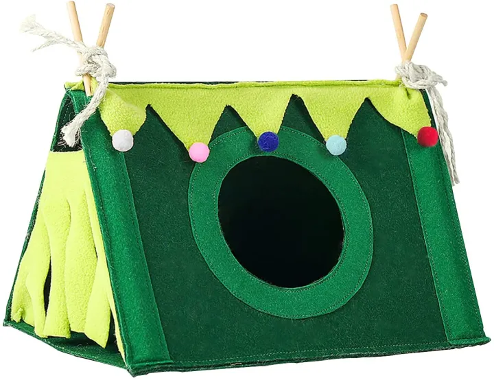 Small Animal Rabbit Syrian Hamster Guinea Pig Tent Bed Teepee Hideout ...