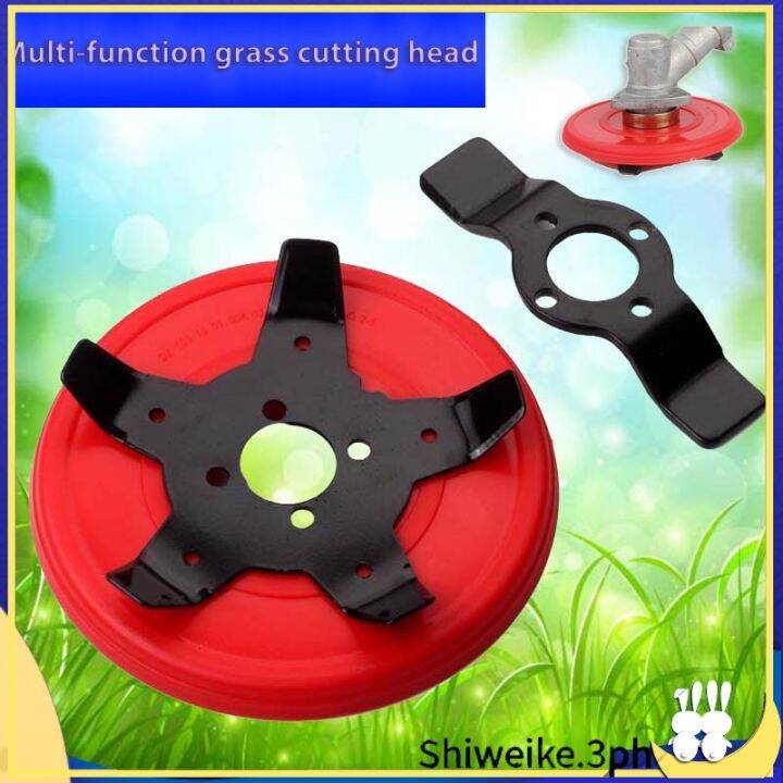 Dual-use Weeder Plate Blades Lawn Mower Grass Eater Trimmers Head Brush ...