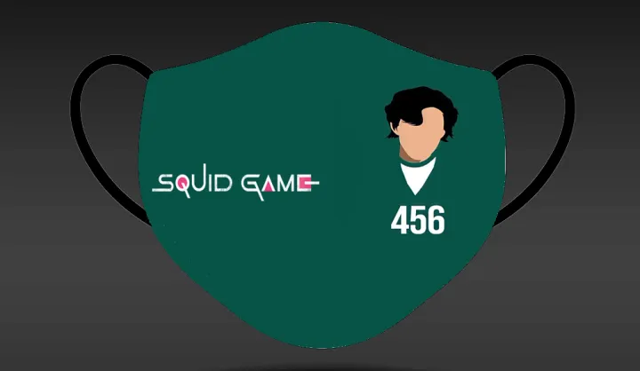 SQUID GAME INSPIRED Face Mask Player ( 456 with player ) | Lazada PH