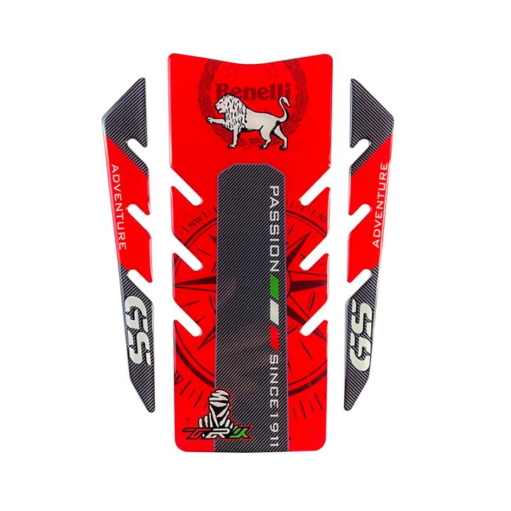 Benelli TRK 502 Motorcycle Fuel Tank Pad 3D Stickers Decals 24*17.5CM ...