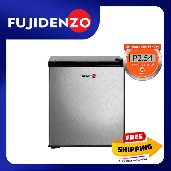 Fujidenzo 1.8 cu. ft. Personal Refrigerator RB-18HS (Stainless Steel ...