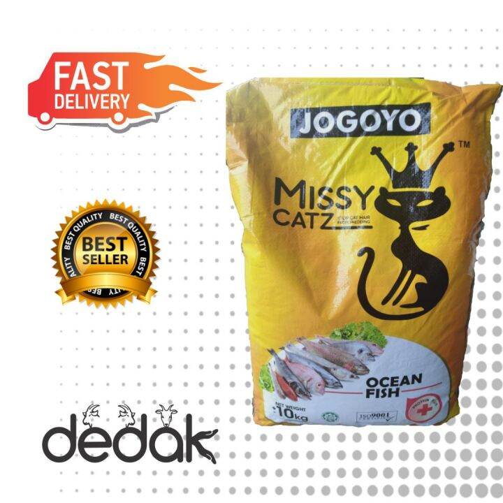 [Makanan Kucing] MISSY CAT FOOD 10 KG | Lazada