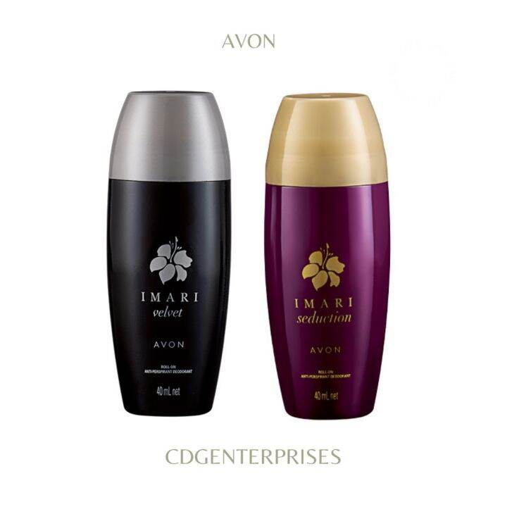 AVON Imari Anti-Perspirant Roll On Deodorants 40 ML (Imari Velvet ...