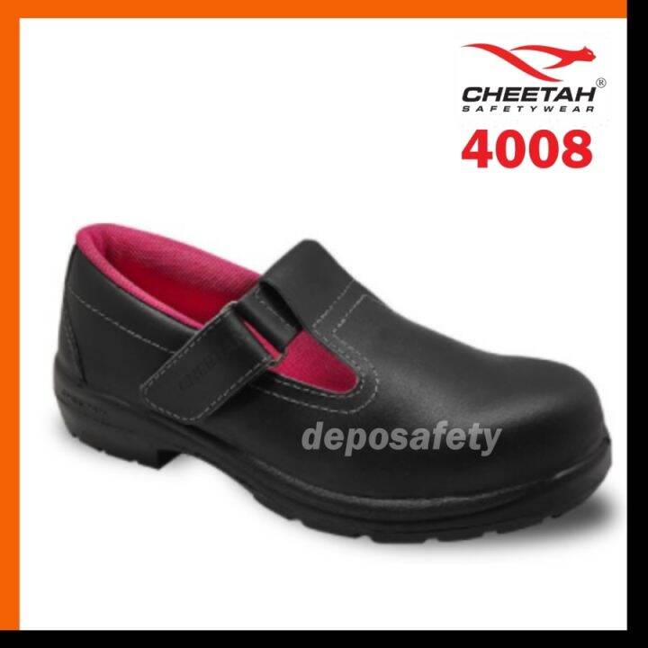 Sepatu Safety Wanita Cheetah 4008 H Ujung Besi - Sepatu Kerja Safety Wanita Cheetah 4008 ...