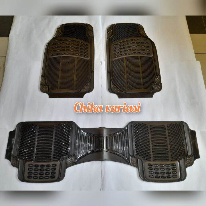 Karpet mobil continental universal smoke 2 baris hitam transparan ...