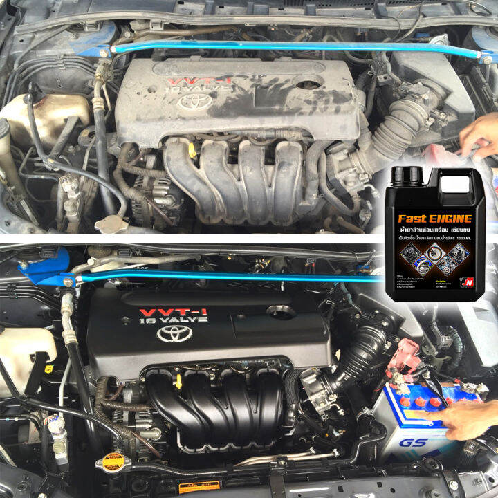 Fast ENGINE น้ำยาล้างห้องเครื่อง 1000 ml. สูตรเข้มข้นสลายคราบ ล้างห้อง ...