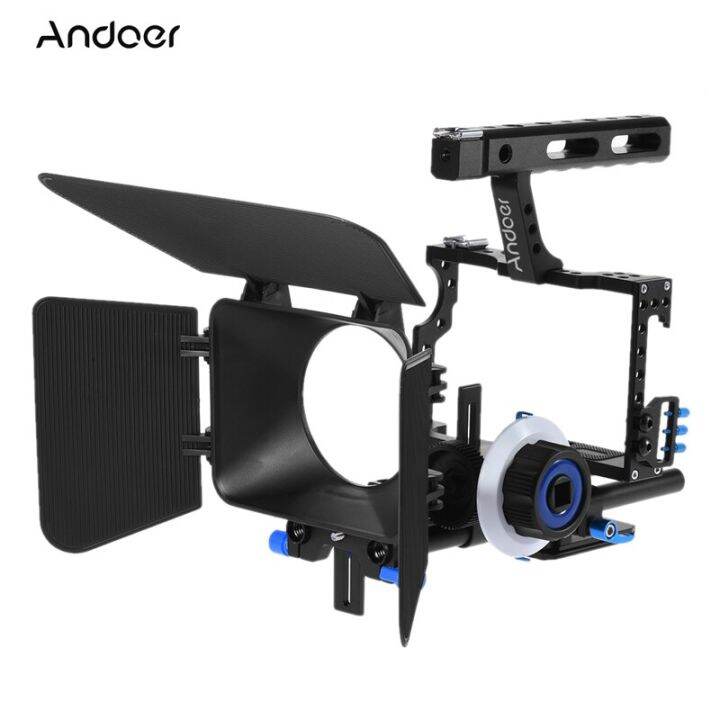 Aluminum Alloy Camera Camcorder Video Cage Rig Kit Film Making System ...