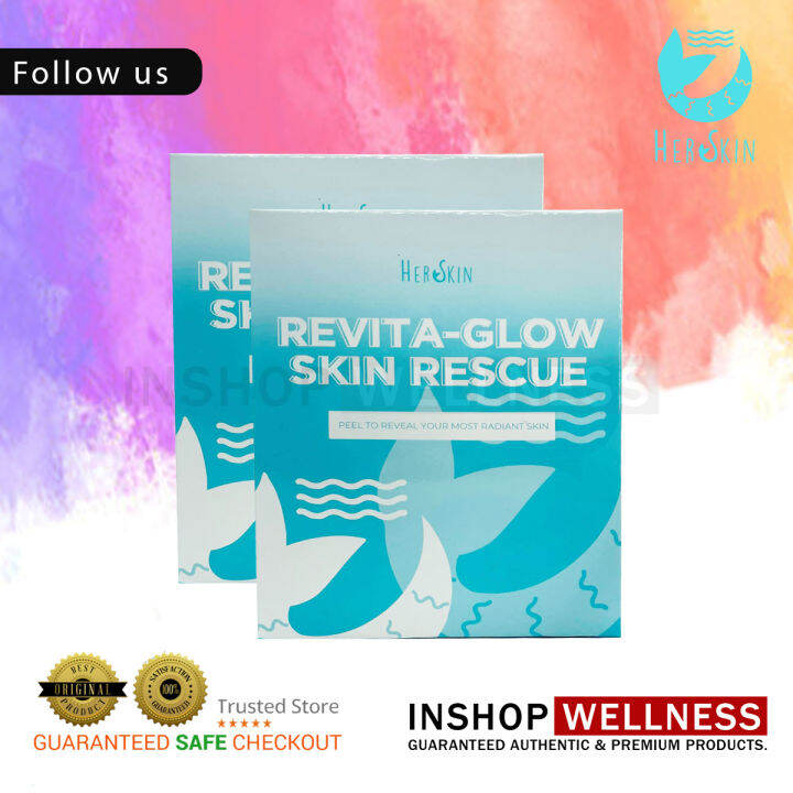 ORIGINAL HER SKIN REVITA GLOW SKIN (SET OF 2) RESCUE COMPLETE SET ...
