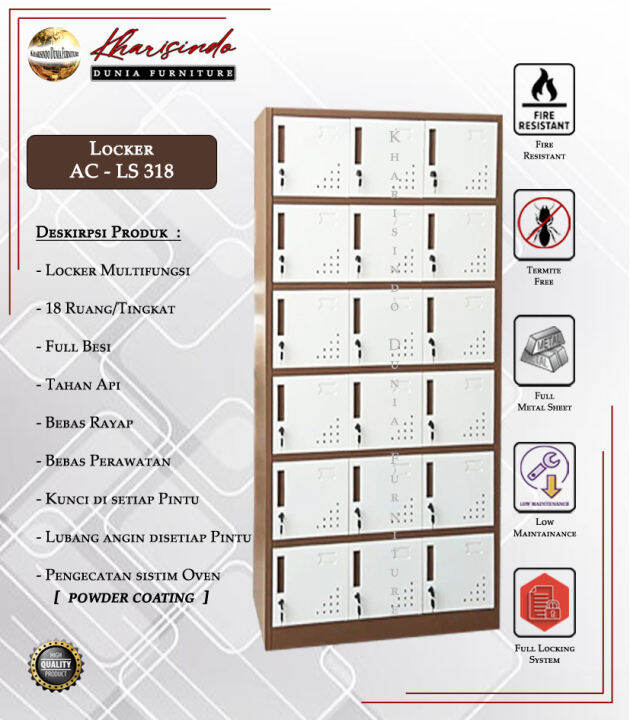 Locker Besi AC - LS 318 | Lazada Indonesia