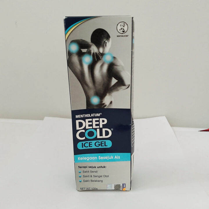 Mentholatum Deep Cold Ice Gel 100g | Lazada Indonesia