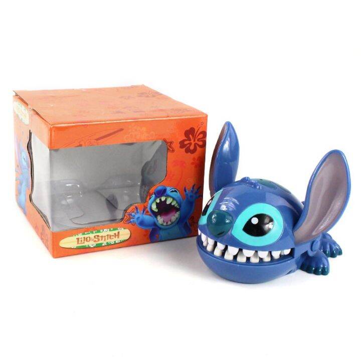 Lilo Stitch Action Figure Crocodile Bite Finger Stitch Dentist Push ...