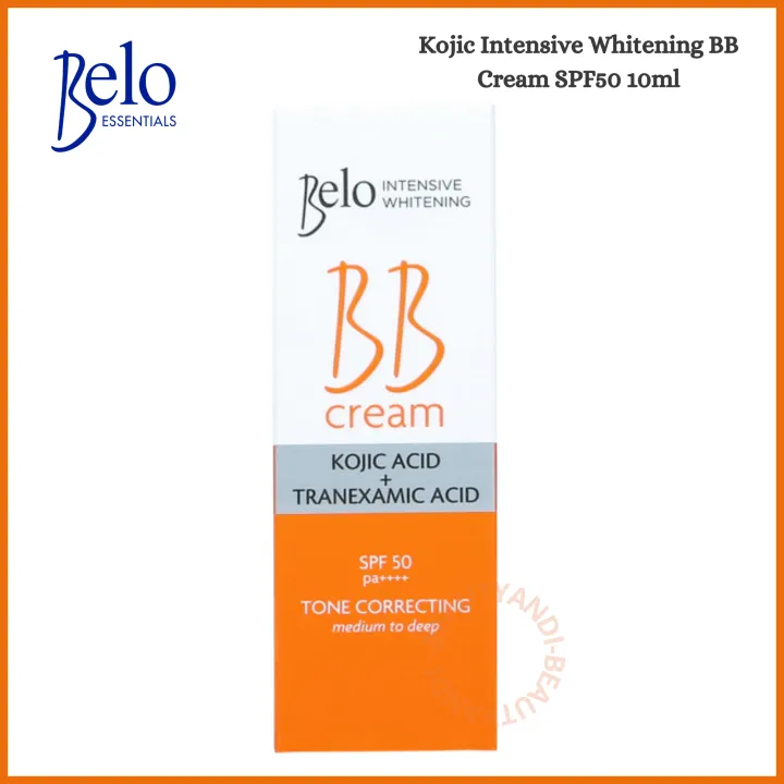 BELO Kojic Intensive Whitening BB Cream SPF50 10ml | Lazada PH