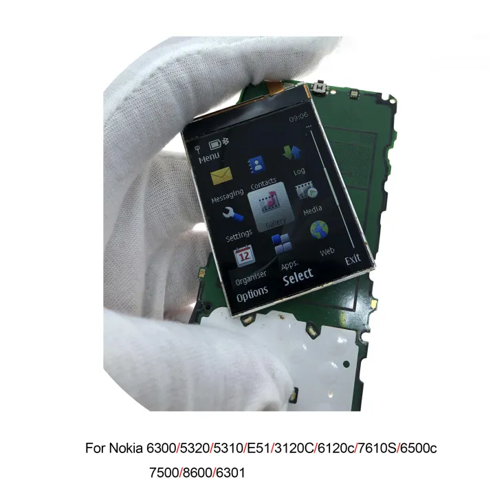 สำหรับ เข้ากันได้สำหรับ Nokia 6300 5310 6120C 5320 E51 N82 N78 N79 E66 ...