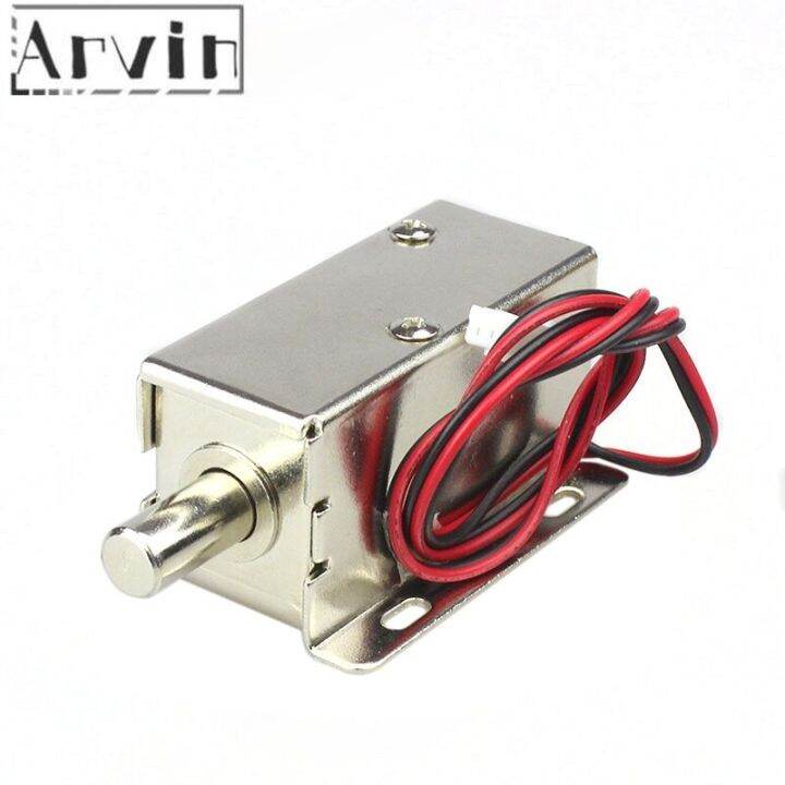Dc12v Electronic Lock Mini Mortise Lock Electromagnetic Bolt Door Lock ...