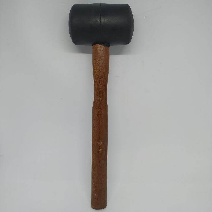 Palu Karet Besar 16 Oz / Palu Tukang Gagang Kayu / Palu Keramik ...