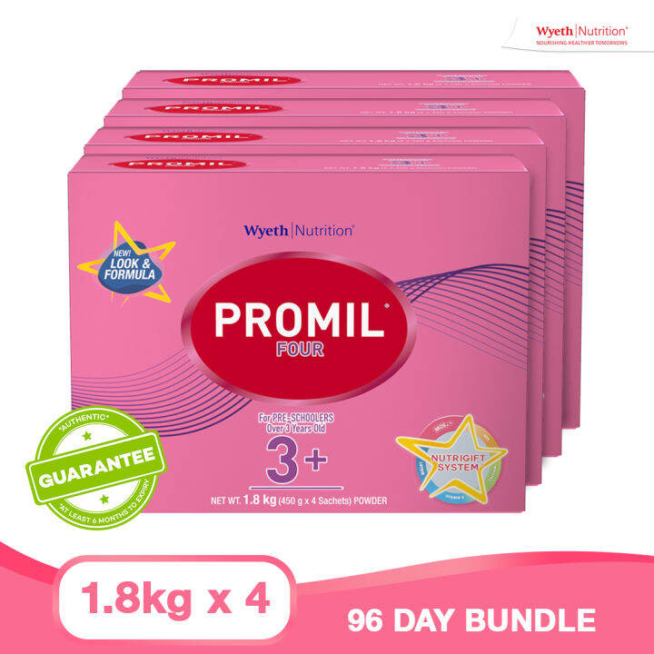 Wyeth® PROMIL® FOUR Powdered Milk Drink for Pre-Schoolers Over 3 Years ...