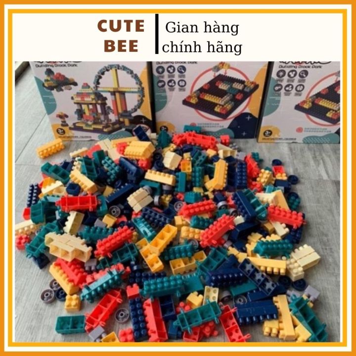 Bộ Lego ghép hình siêu trí tuệ 520 chi tiết CUTE BEE cho bé từ 2 tuổi ...
