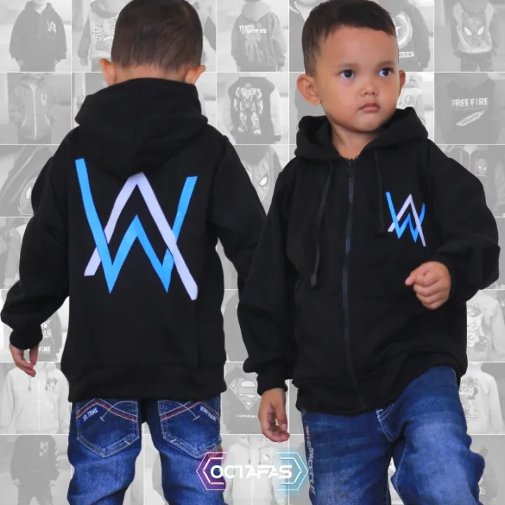 Jaket anak motif ALAN WALKER usia 2 s/d 10 tahun | Lazada Indonesia