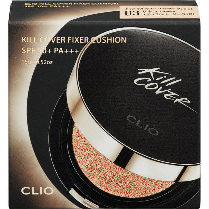 Doowon Clio Kill Cover Fixer Cushion 03 Linen 15G Foundation (liquid ...