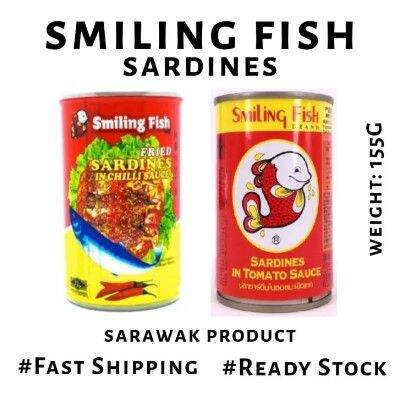 SMILING FISH FRIED SARDINES IN CHILI SAUCE (155g) | Lazada