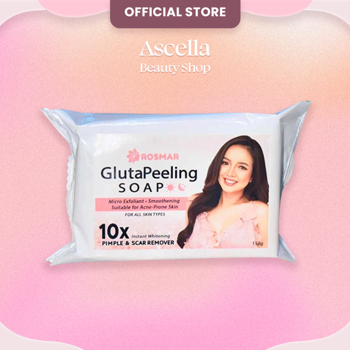 ROSMAR • Gluta Peeling Soap 150g / 3 FOR 100 | Lazada PH