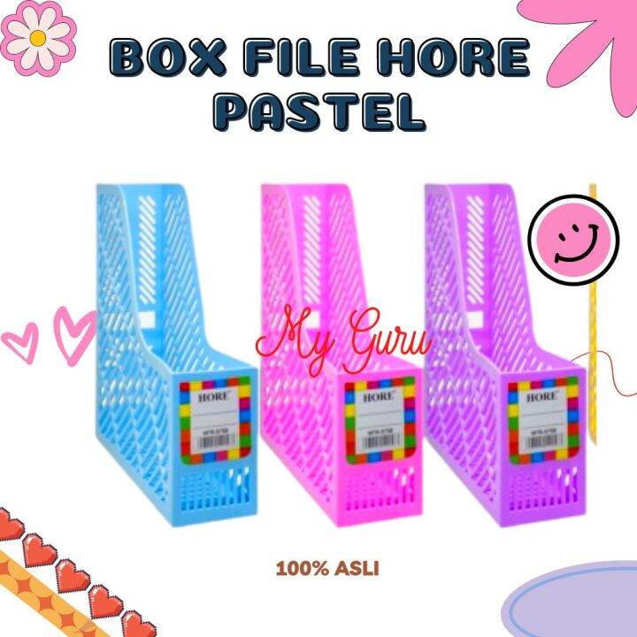 [PCS] BOX FILE HORE / TEMPAT PENYIMPANAN LIPAT DOKUMEN / KERANJANG FILE ...
