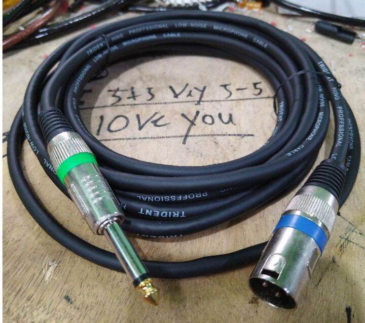 XLR Male to PL Mono Plug Cable HEAVY DUTY | Lazada PH