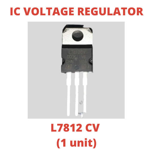 1PCS IC L7812 "L7812CV"7812"VOLTAGE"REGULATOR"VOLTASE"12V"12VOLT"TR ...