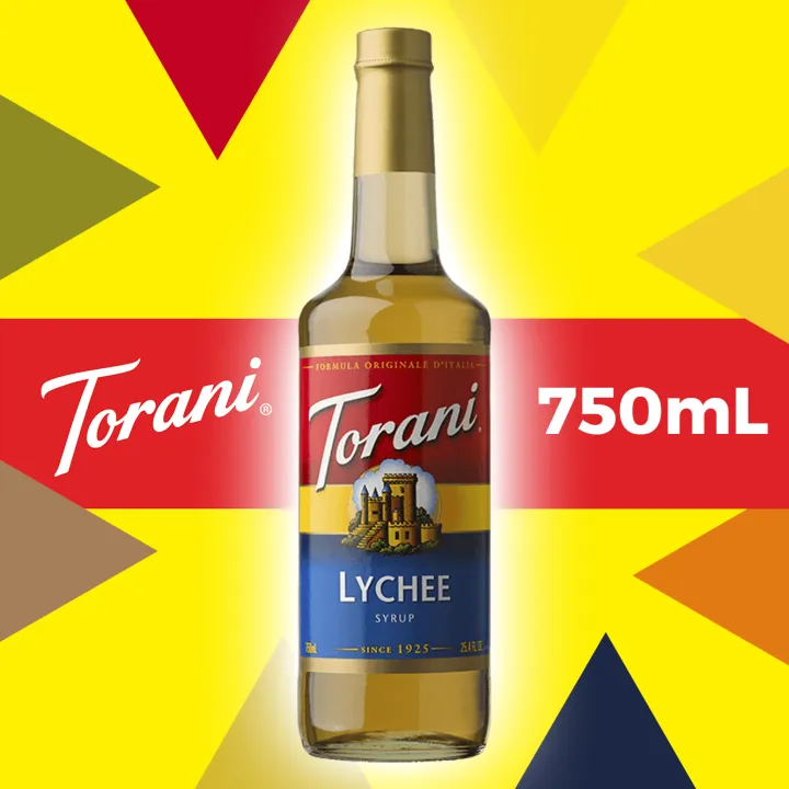 Torani Lychee Syrup 750ml Glass Bottle | Lazada PH