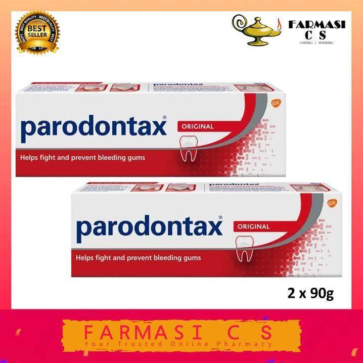 Parodontax Daily Fluoride Bleeding Gums Toothpaste Original 90g x 2 ...