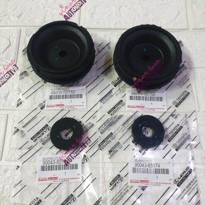 KARET SUPPORT SHOCK BEARING SUPPORT DEPAN SET SIENTA ORIGINAL JAPAN ...