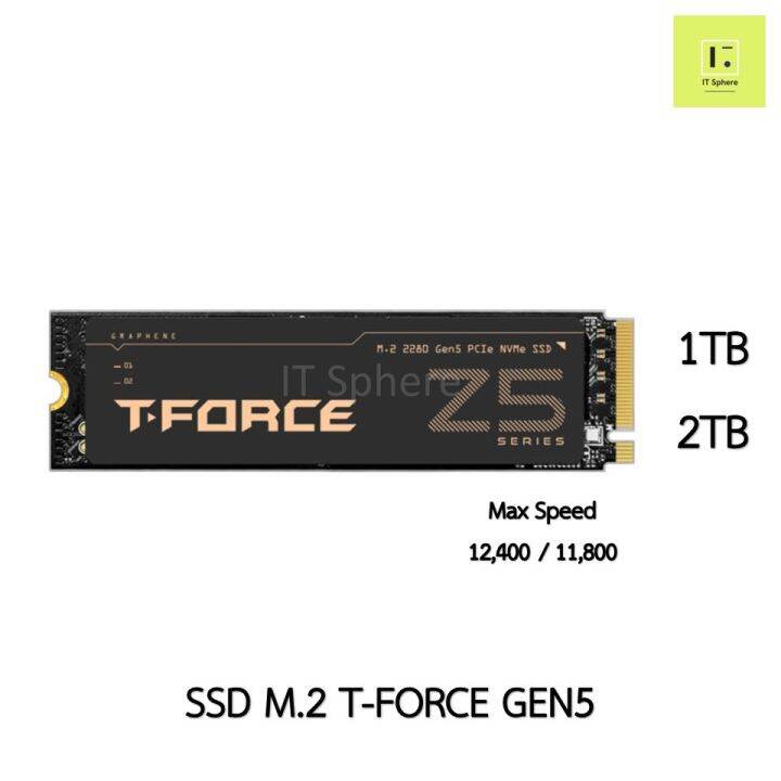 GEN5 SSD M.2 T-Froce Z540 1TB 2TB NVMe PCIe 5.0 teamgroup team group ...