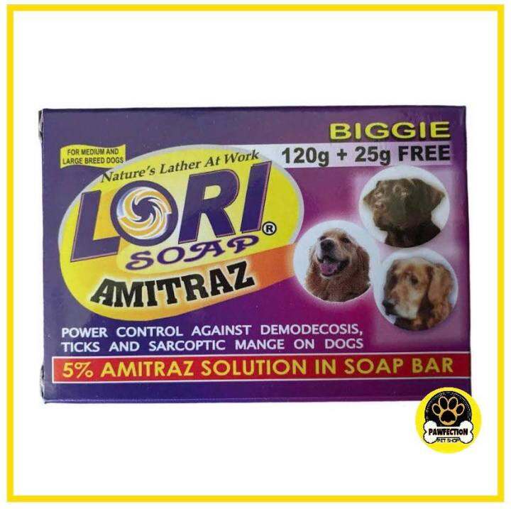 Lori Amitraz Soap for dogs (120g + 25g FREE) | Lazada PH