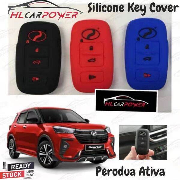 {3 Colour} Perodua Ativa 2021 Silicone Key Cover | Lazada