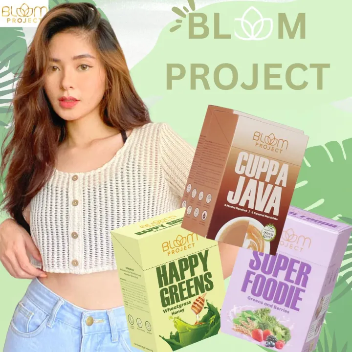 The Bloom Project | Happy Greens | Super Foodie | Cuppa Java by Loisa Andalio | Lazada PH