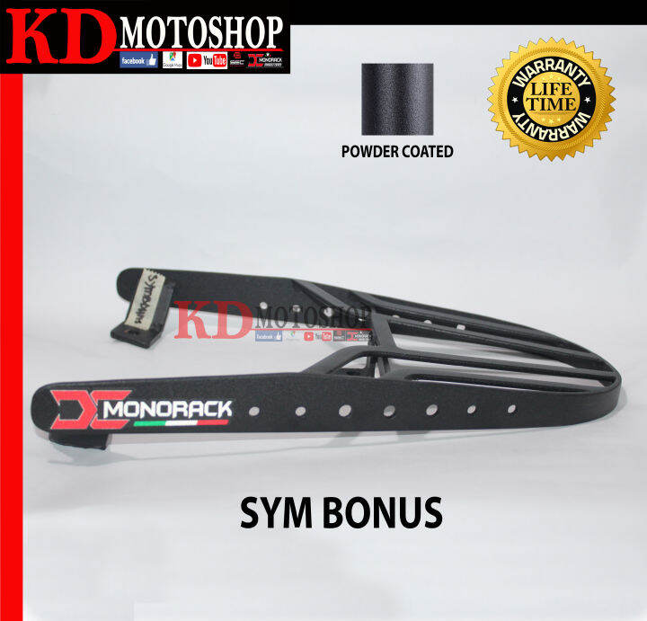 SYM Bonus (3 holes) DC Monorack Bracket | Lazada PH