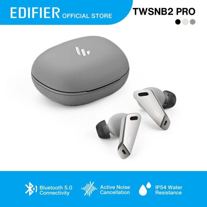 Edifier TWS NB2 & TWS NB2 Pro Wireless Earbuds Bluetooth V5.0 Connectivity Active Noise ...