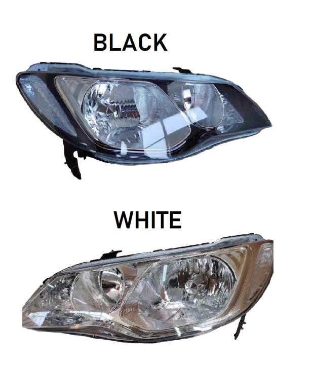 Honda Civic Headlight/2005-2010 Model 8Th Generation/Head Light/Head ...