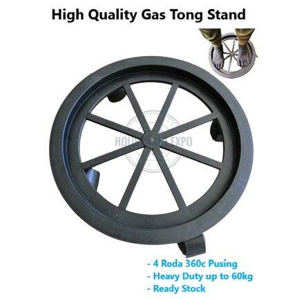 4 Wheel Gas Tong Stand/ Plastic Gas Roller/ Pendirian Tangki Gas/ Gas ...