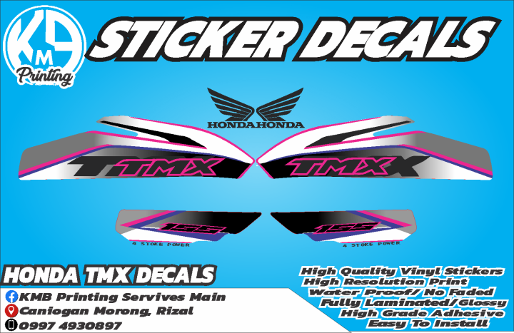Honda TMX Sticker Decals Thailook Design | Lazada PH
